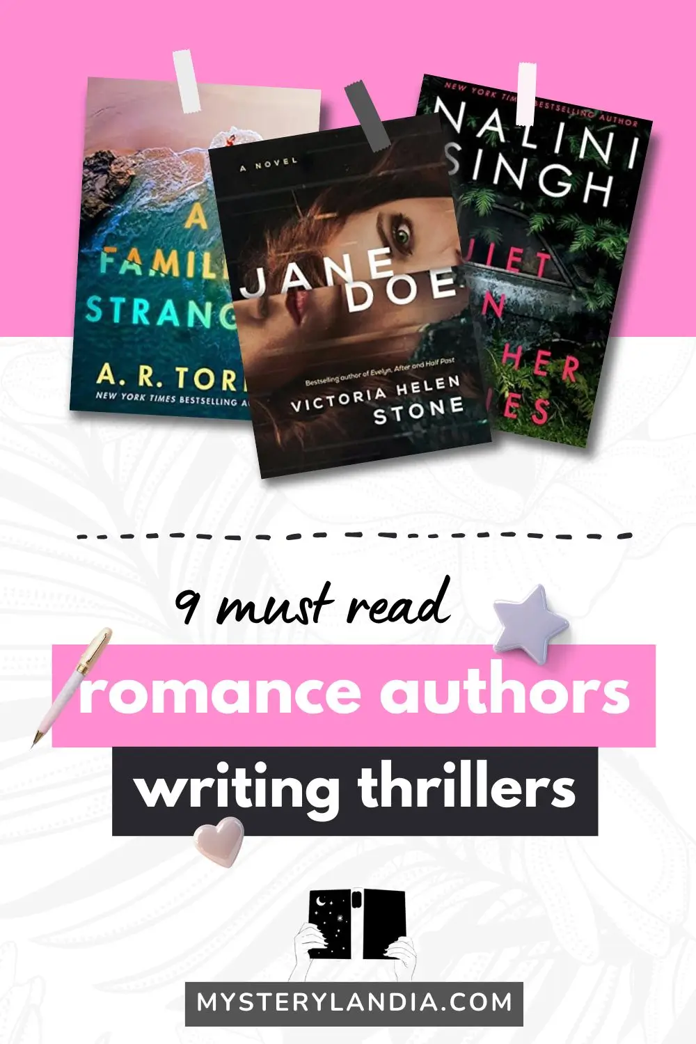 7 Romance Authors Writing Thrillers That Will Keep You Hooked ...