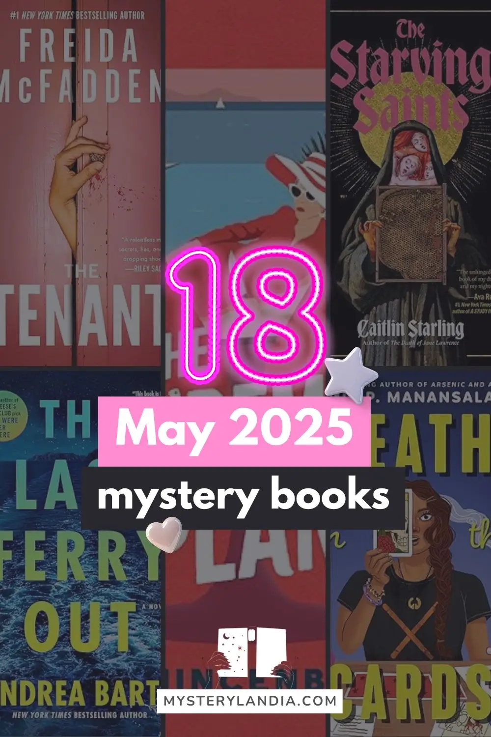 18 May 2025 Mystery Books You Need on Your TBR - Mysterylandia